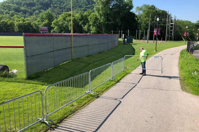 Crowd Control Barriers, Event Fencing, Fence Rental SE MN